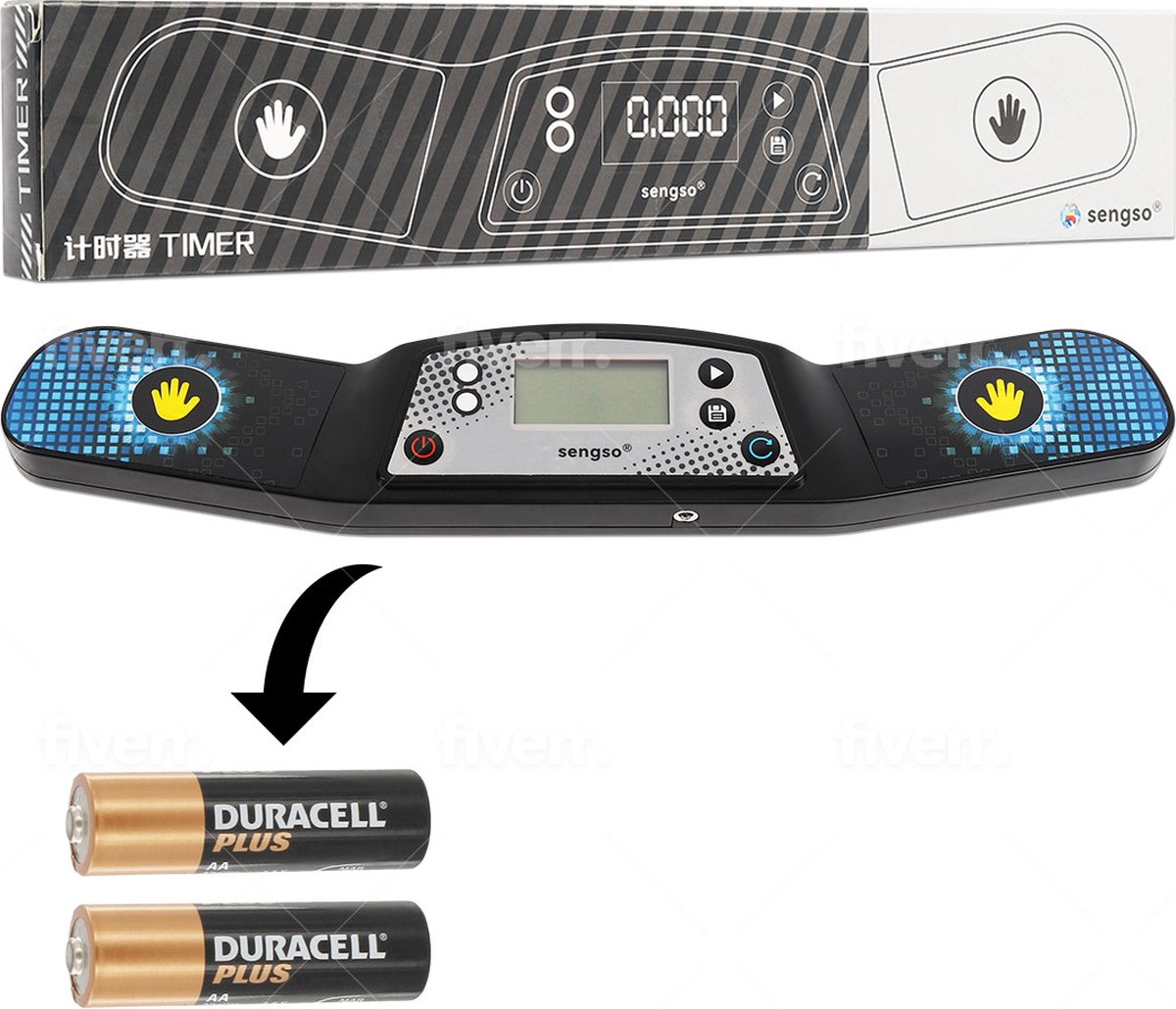Sengo® - rubiks cube timer - cube timer - speed cube timer - timer voor ...