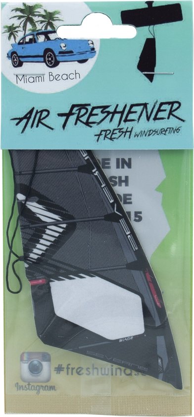 Windsurfing - Car Airfreshner -Severne Blade 2022 - Miami Beach | bol