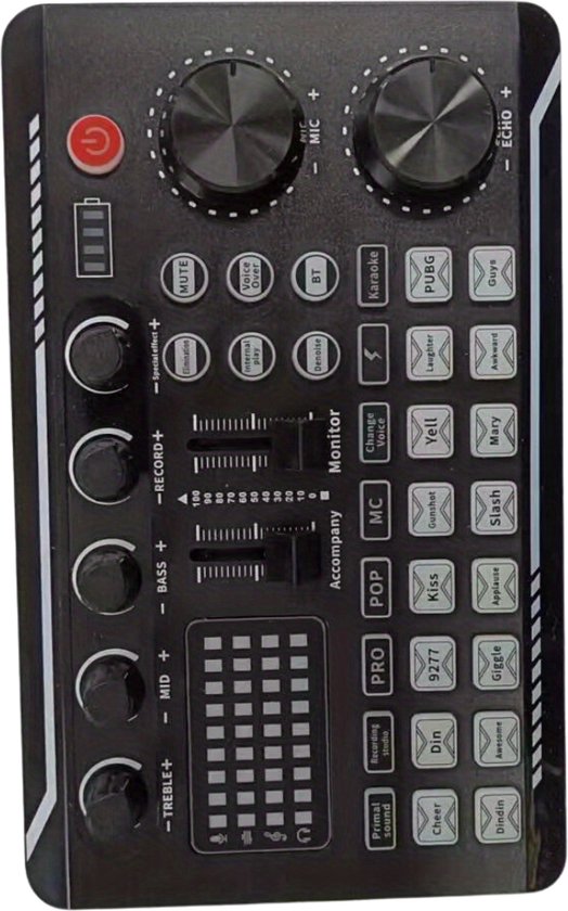 Audio Mixer - Mengpaneel - DJ - Mixer - Gaming | bol