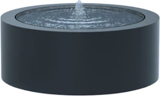 Enjoywater watertafel aluminium rond ø120x40 cm - antraciet | bol