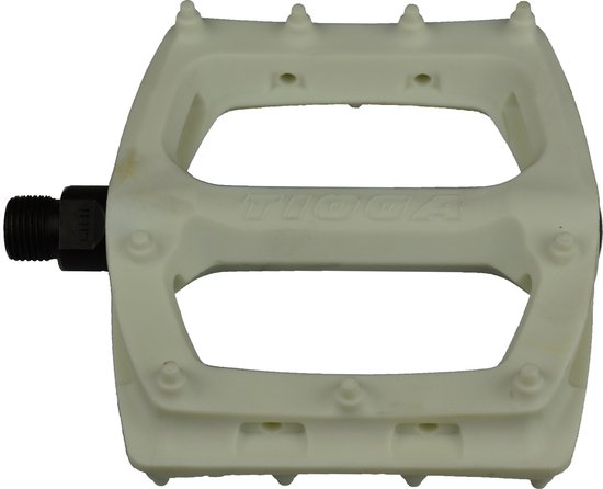 Tioga Platformpedalen Surefoot Slim 110 Mm 9/16 Inch Wit | bol