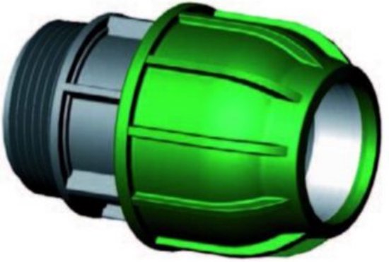 Tyleen PP klemkoppeling 50 x 1½" bi.dr. | bol