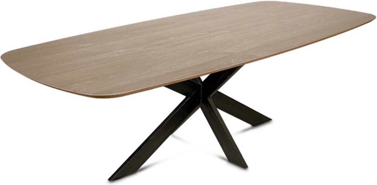 Haris Copenhagen Table à manger – Table ovale danoise fine 240x110 cm ...