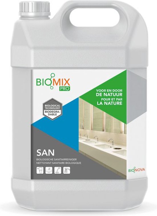 Biomix San - Sanitairreiniger concentraat - 5L | bol