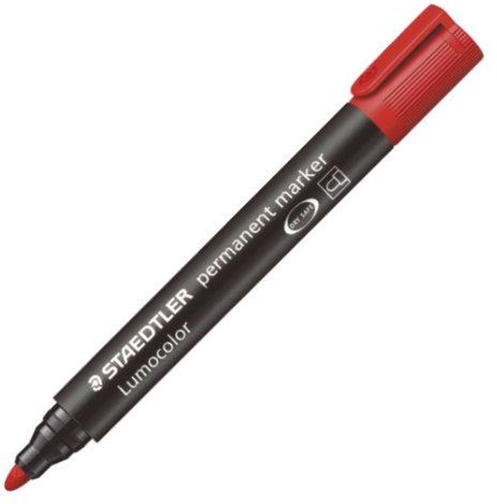 Staedtler CMS3522 Permanent Marker Stift Rood | bol