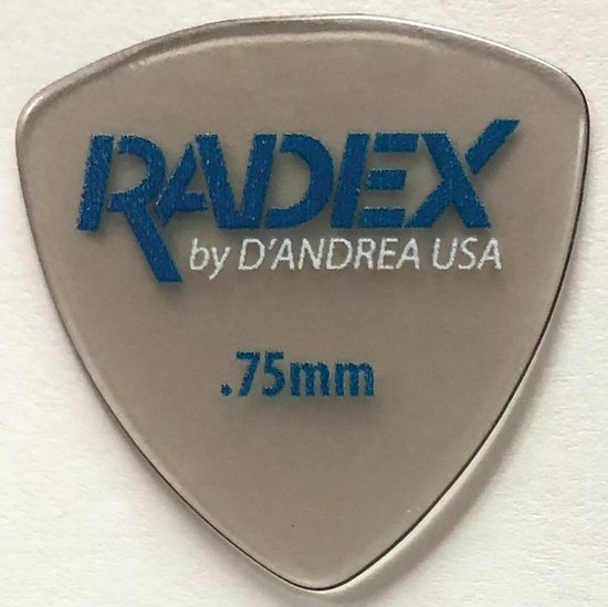 D'Andrea - Radex - 346 plectrum - 0.75 mm - 6-pack | bol