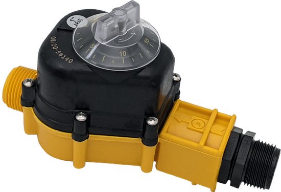 Arad Waterdoseermeter kunststof 1" buitendraad 8bar 0 - 3m³ | bol