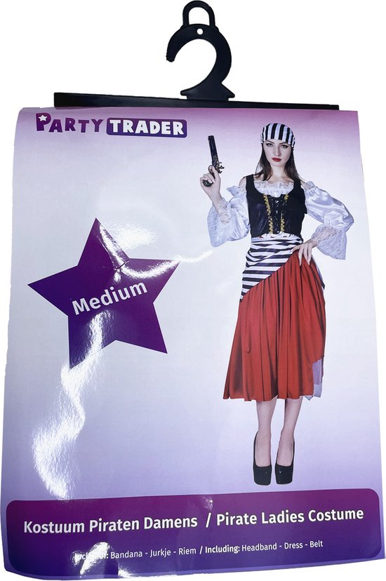 Piraat kostuum dames - Piraten kostuum - Piraten pak - Carnavalskleding ...
