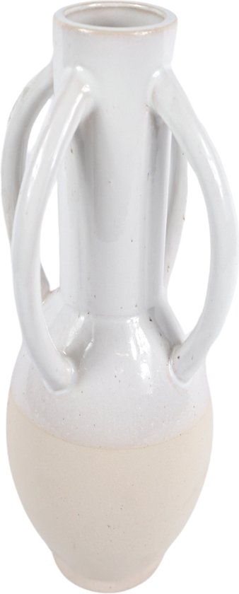 Parlane Vaas Lorenzo wit 41 cm - decoratieve vaas - vaas van keramiek ...