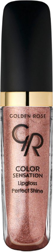 Golden Rose - Color Sensation Lipgloss 114 - Glitter Nude - Glanzend | bol