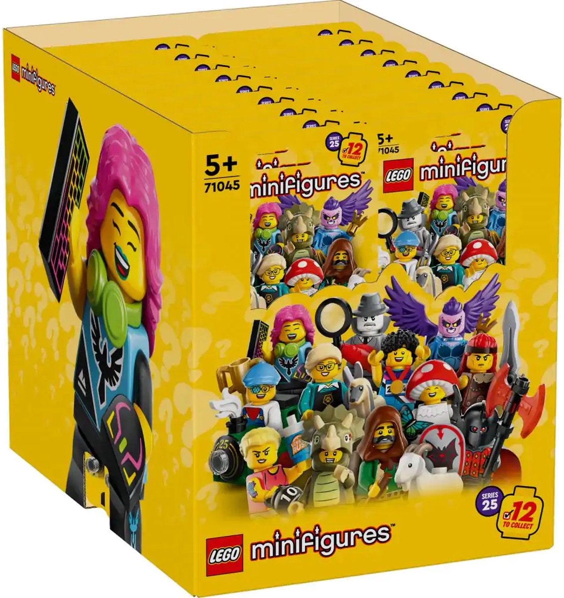 LEGO Minifigures 71045 - Series 25 Complete doos (36 stuks) | bol