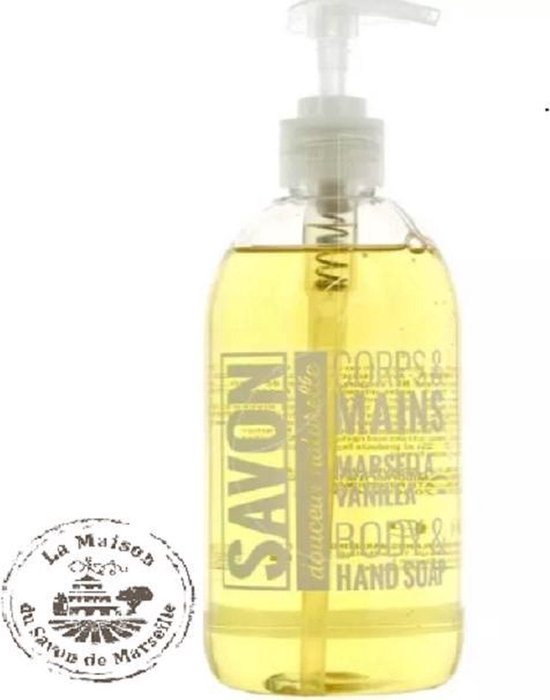 Handzeep-Savon-500ml-Vanille-Hygiëne-La Maison Du Savon De Marseille ...