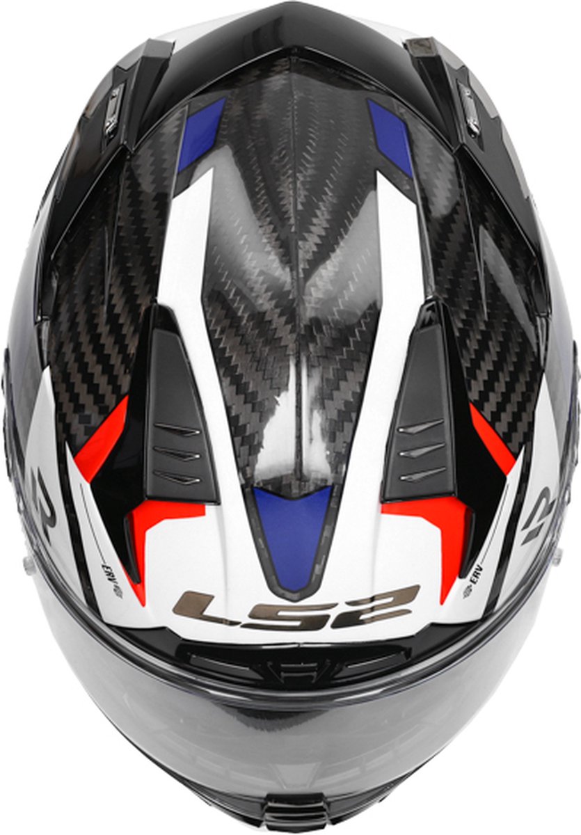 LS2 Helm Challenger CT2 Alloy FF327 wit / blauw maat M | bol