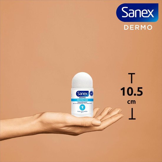 Sanex - Deodorant - Roller - Dermo Protector - 50ml x 12 | bol