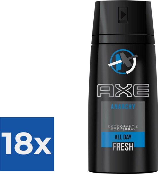 Axe Deo Spray - Anarchy for Him - 18 x 150 ml | bol
