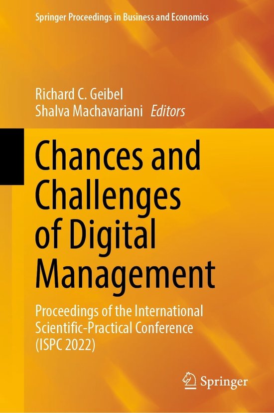 Springer Proceedings in Business and Economics - Chances and Challenges ...