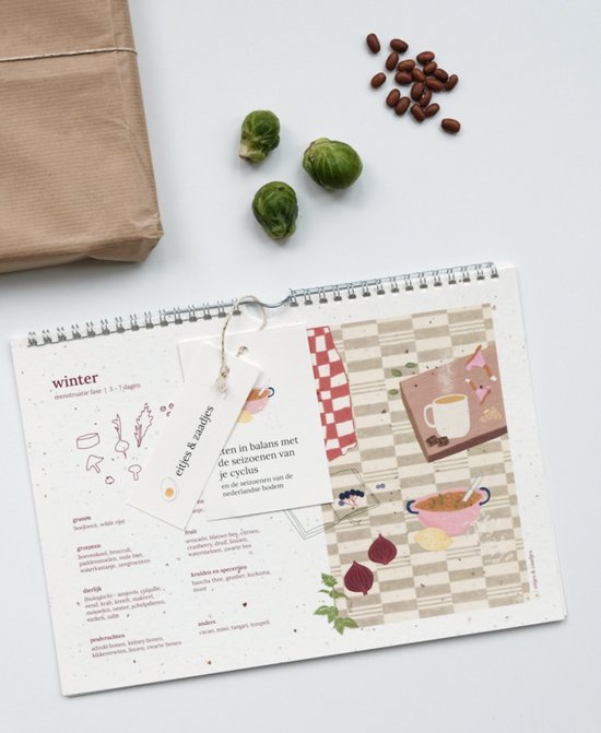 De eitjes & zaadjes kalender - Cyclisch eten & leven - Lokaal ...