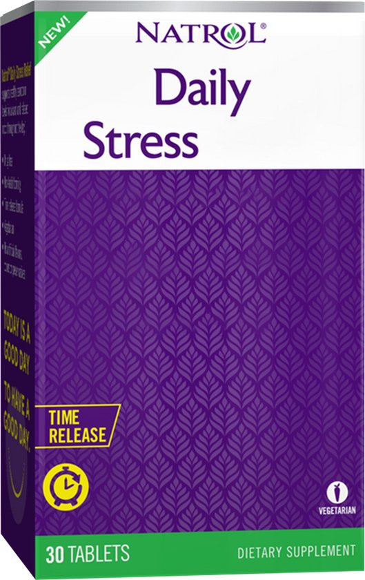 Daily Stress Relief Time Release 100 mg (30 tabletten) | bol