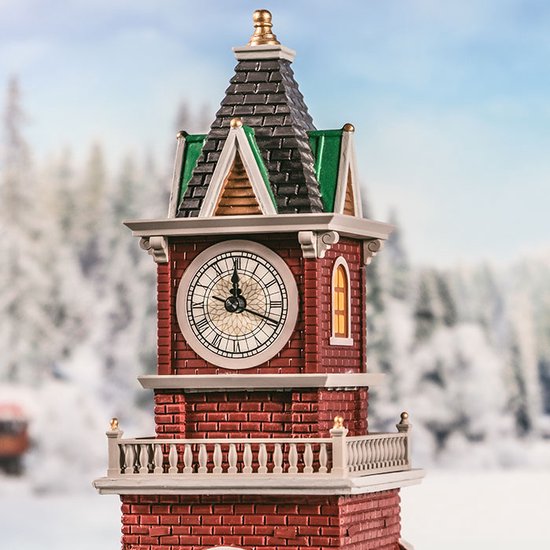 Lemax Tannenbaum Clock Tower - Verlichte klokkentoren - Caddington ...
