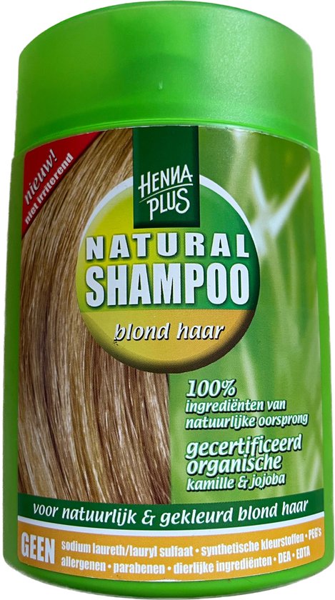 Hennaplus Natural Blond Hair Shampoo | bol
