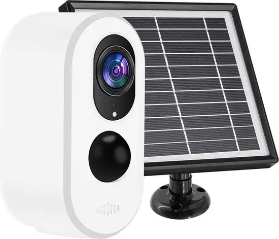 AFINTEK Draadloze Beveiligingscamera voor Buiten | Met Zonnepaneel | WiFi | TUYA | bol