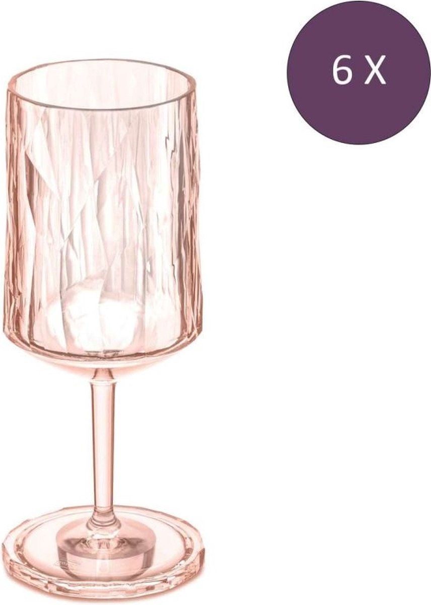 Koziol - Club No. 4 Super glass 300 ml 1x6 pieces | bol