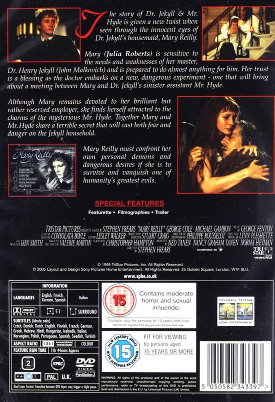 Mary Reilly [DVD] (Dvd), George Cole | Dvd's | bol