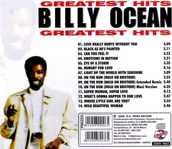 Billy Ocean: Greatest Hits [CD], Billy Ocean | Muziek | bol