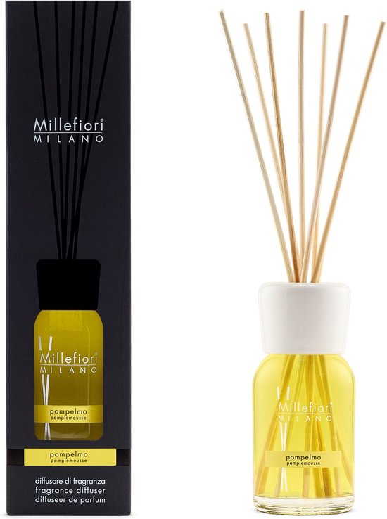 Millefiori Milano - Reed Diffuser 100ml Pompelmo | bol