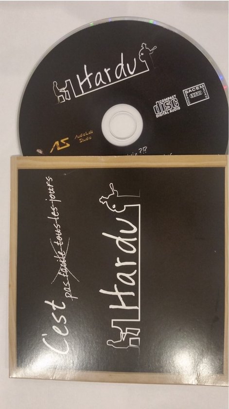 Hardu - C'Est Pas Facile Tout Les Jours (CD), Hardu | Muziek | bol