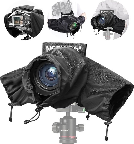 Neewer® - Camera Regenhoes, Mini Formaat Duurzame Nylon Regenjas ...