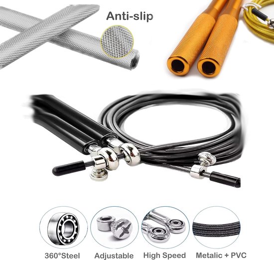 Springtouw voor volwassenen - Met of zonder ballast - Speedrope ...
