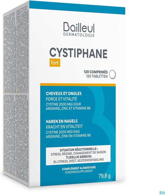 CYSTIPHANE fort haar en nagels 120 tabletten | bol