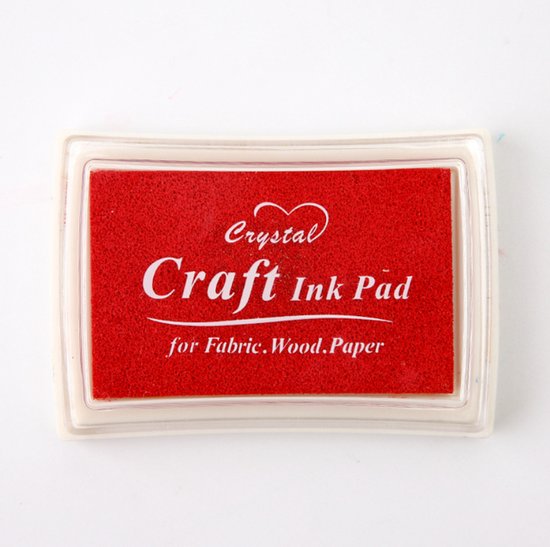 Tampon encreur Rouge - Stamp Ink Rouge - Tampon encreur Rouge pour ...