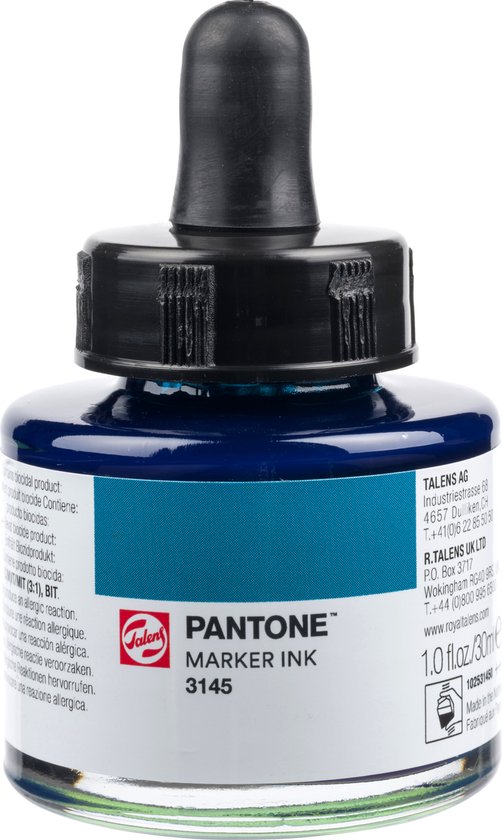 Talens | Pantone marker inkt 30 ml 3145 | bol