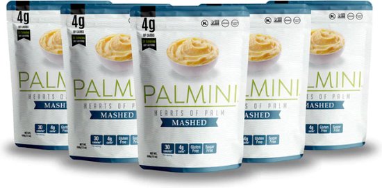 Palmini | Hearts Of Palm | Mashed | 5 stuks | 5 x 338g | bol