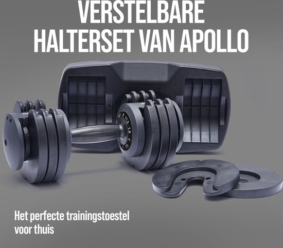 Apollo Verstelbare Halters, Halterset, Variabele Gewichten voor Vrouwen ...