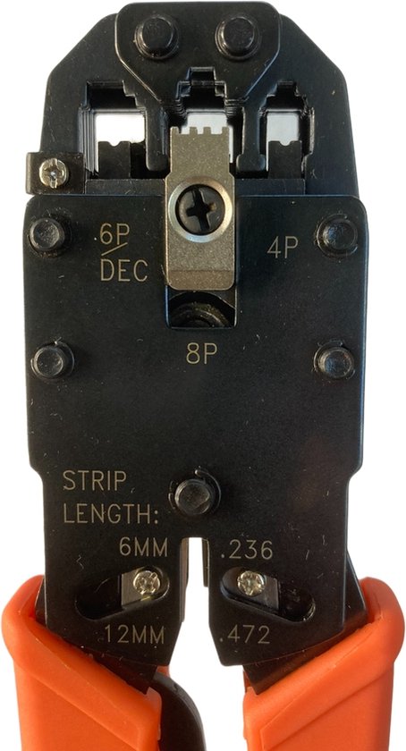 TANG - Crimp Tool - PROFESSIONELE TANG voor modulair jack plugjes ...