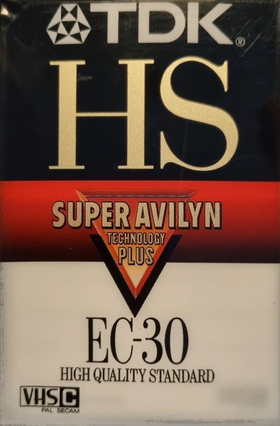 TDK HS EC-30 Super Avilyn VHS-C Cassette van 30 minuten | bol