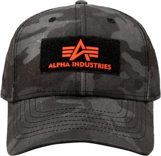 Alpha Industries Cap VLC II Caps Black Camo | bol