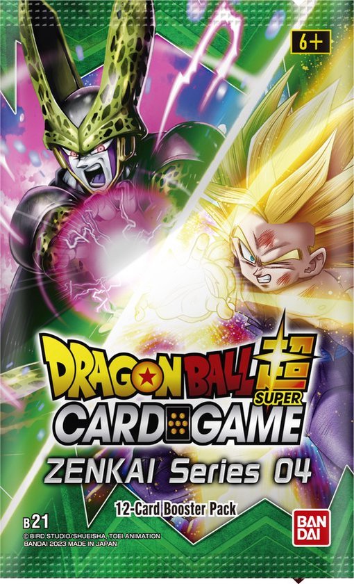 Dragon Ball SCG Z04 Zenkai Set 04 Sleeved Booster - Trading Cards ...