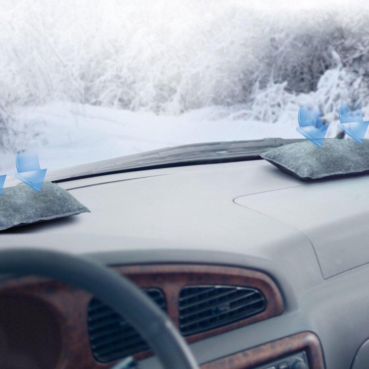 ThoMar Airdry Auto-Ontvochtiger - herbruikbaar - 2 duo-packs - 4 x 600 ...