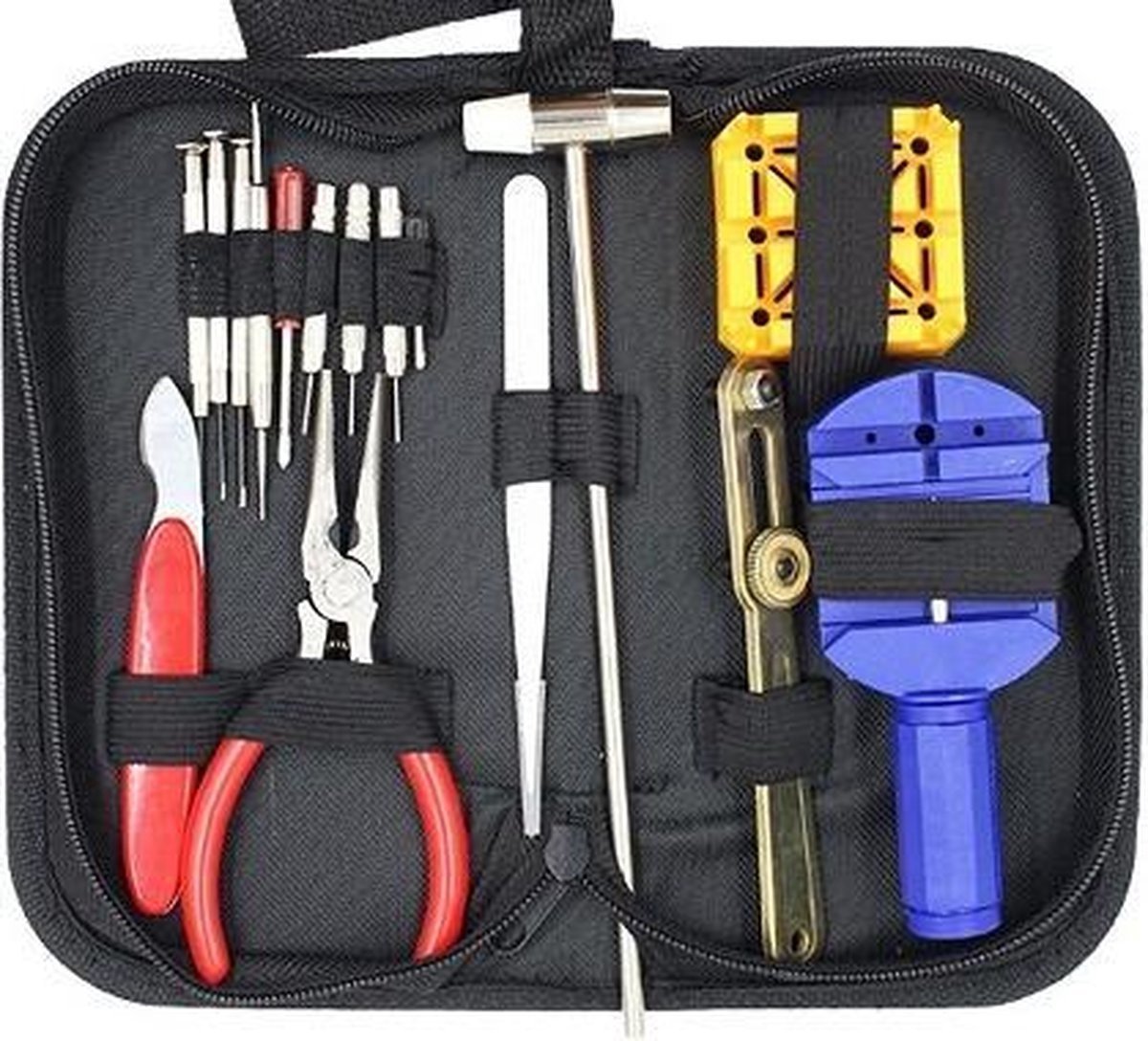 Reparatie set Horloges-16 Delig horloge reparatieset met etui | bol