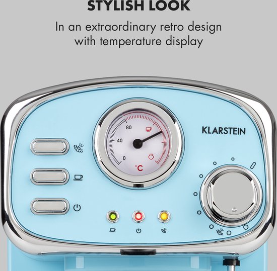 Espressionata Gusto espressomachine 1100W 15 Bar druk | bol