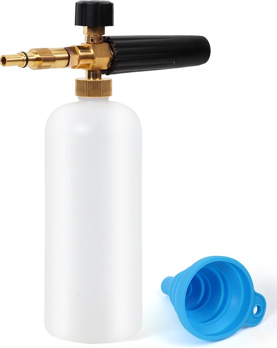 Belle Vous Sneeuw Schuim Kanon - 1 L Hoge Druk Spuit Schuimkop met ...