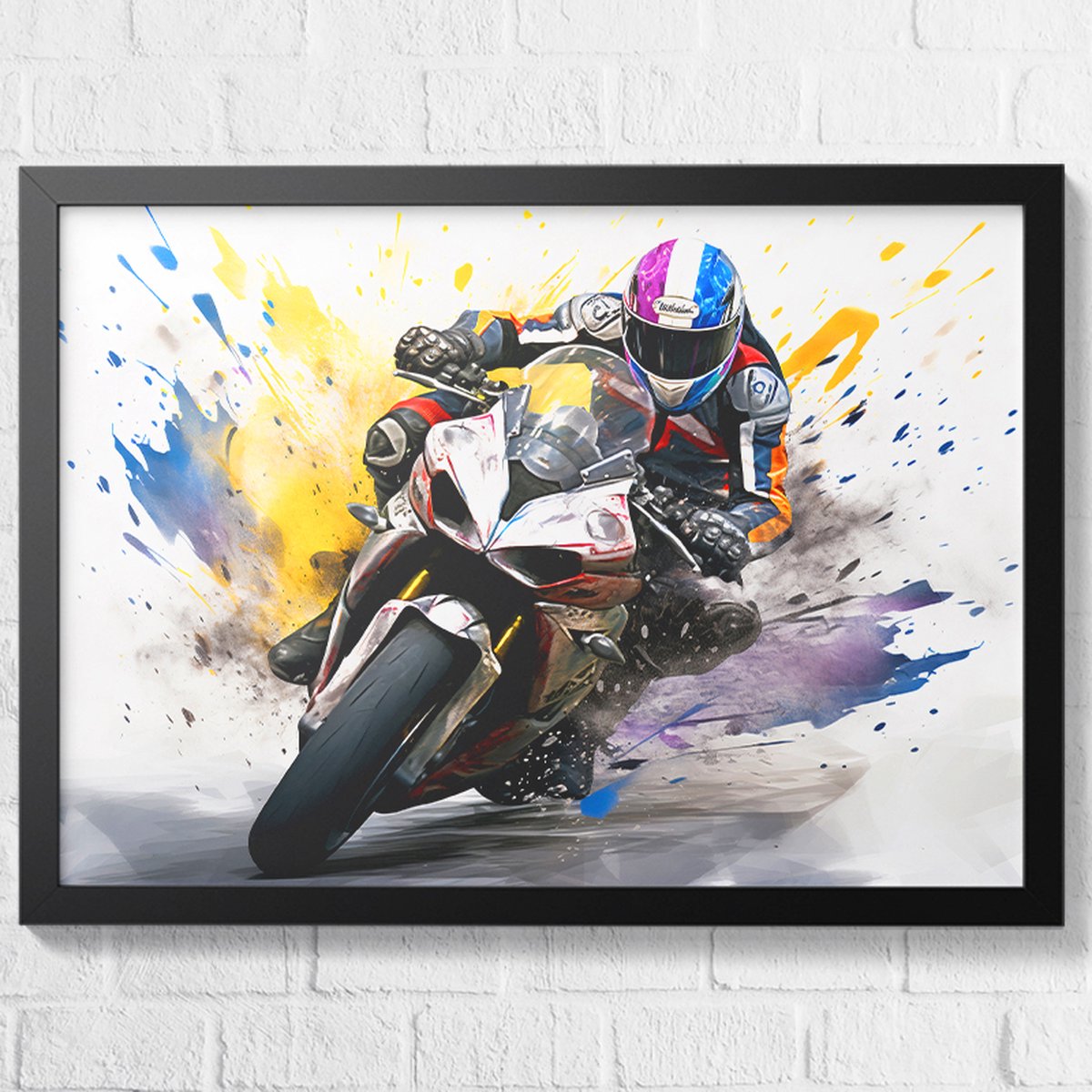 Motor Racer Poster A2+ Formaat - Motor Racing - TT Assen - Race ...