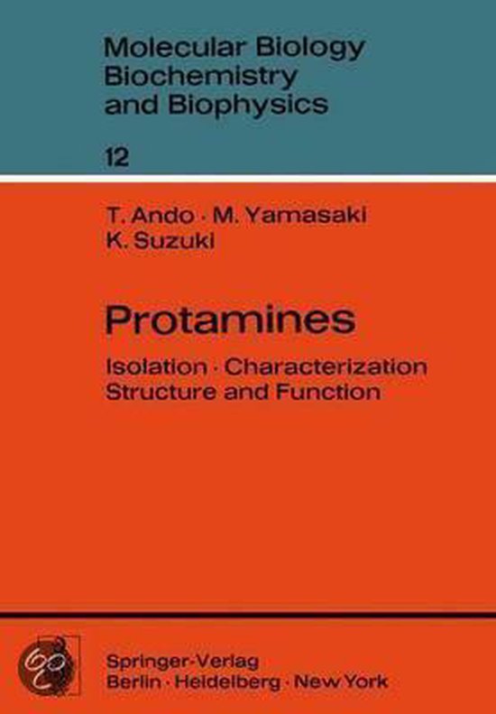 Protamines | 9783540062219 | Toshio Ando | Boeken | bol.com