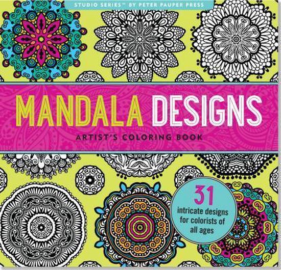 Mandala Designs Artist's Coloring Book | 9781441317445 | Boeken | bol.com