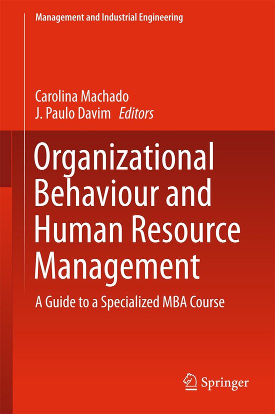 Management and Industrial Engineering - Organizational Behaviour and ...