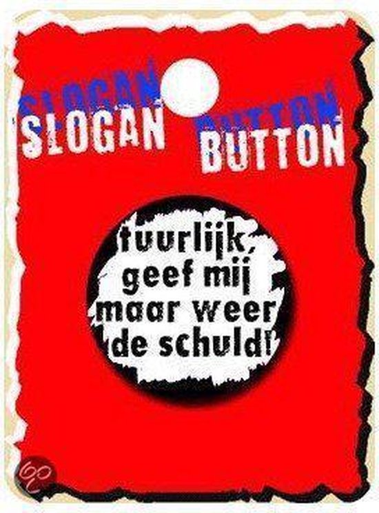 Grappige button schuld | bol.com
